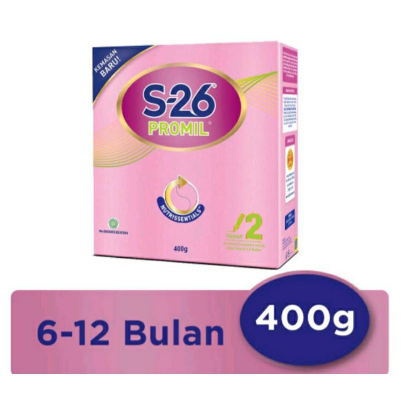 Jual S26 Promil Tahap 2 Susu Formula Box 400gr | Shopee Indonesia
