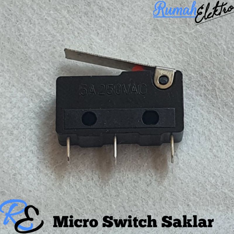 Jual Micro Switch 3 Pin SPDT 5 Amp | Shopee Indonesia