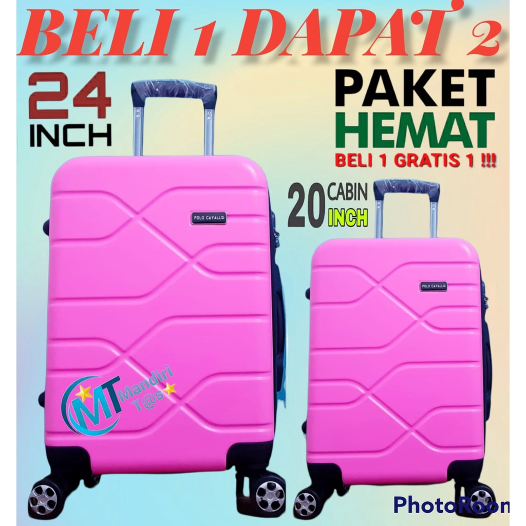 Jual 11.11 BIG SALE KOPER 24 INCH,KOPER POLO CAVALLO 6202,KOPER SET 20 ...