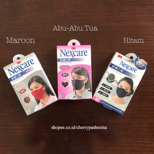Jual Nexcare 3M Comfort Mask 8550 Earloop Masker Kain Masker Kesehatan ...