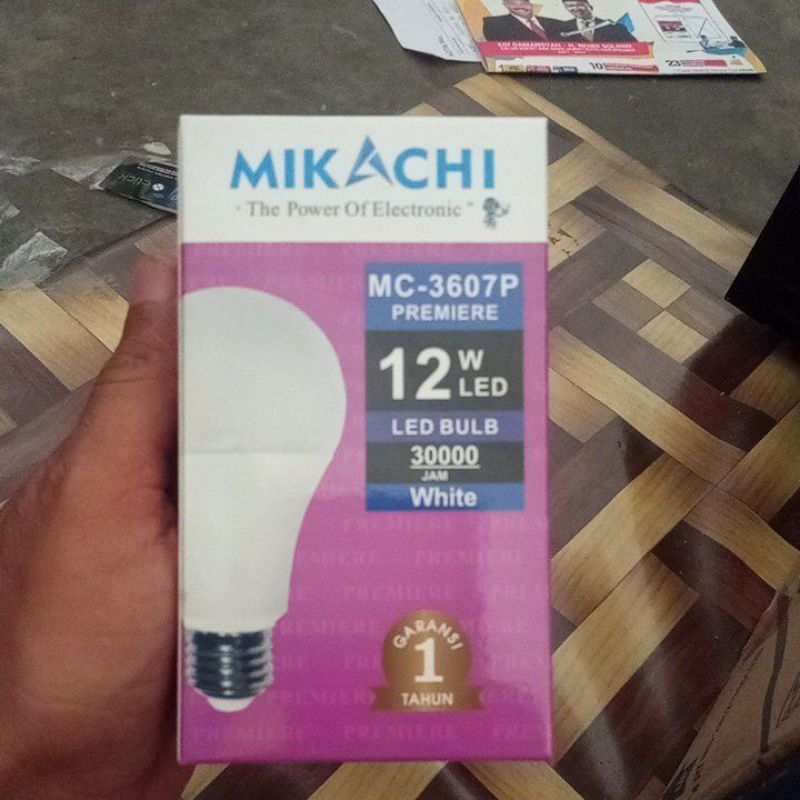 Jual Lampu LED Mikachi 12watt putih | Shopee Indonesia