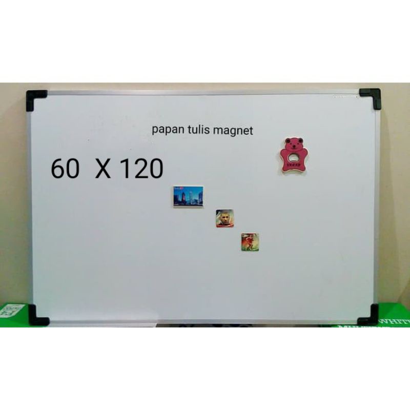 Jual Papan tulis magnet 60x120 whiteboard magnetic | Shopee Indonesia