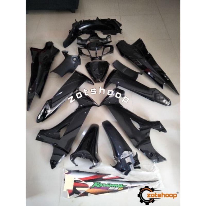 Jual full body karisma d / karisma x warna hitam biru silver | Shopee ...