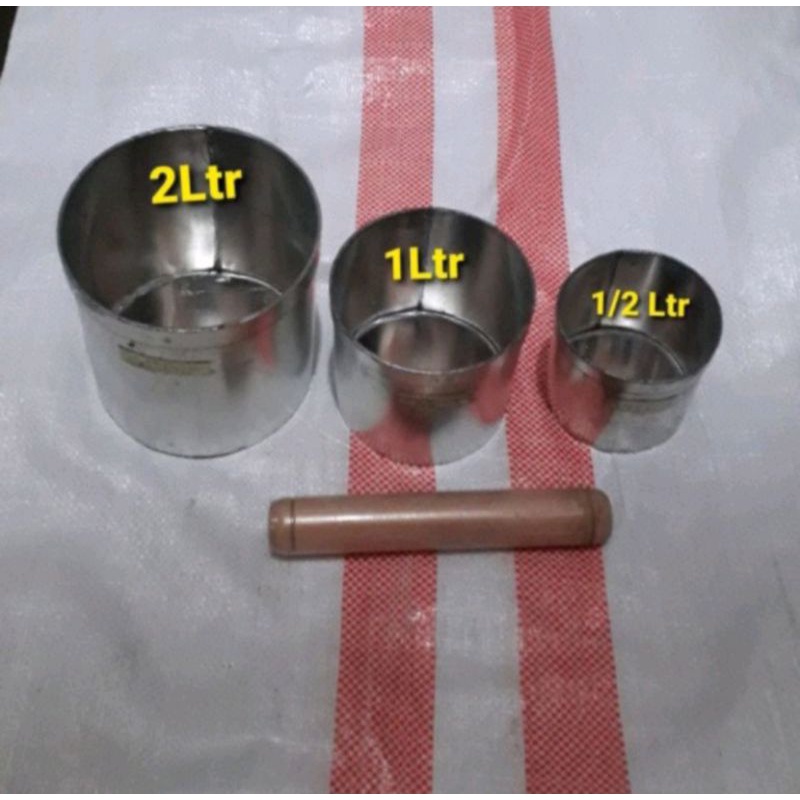 Jual Literan Beras 2 Liter, 1 Liter, 1/2 Liter | Shopee Indonesia