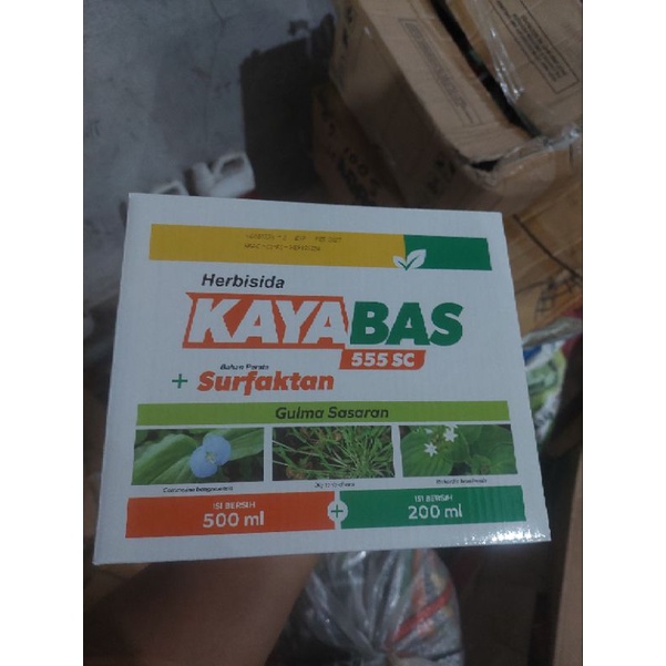 Jual Kayabas 555SC 500ml surfaktan 500 ml herbisida | Shopee Indonesia