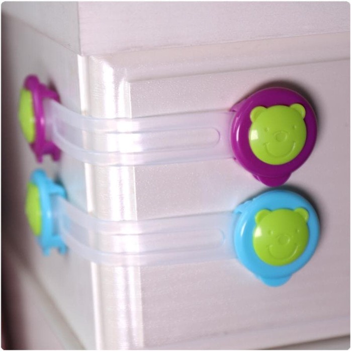 Jual Pengaman Pelindung Pintu Lemari Laci Kulkas Bayi Baby Safety Lock ...