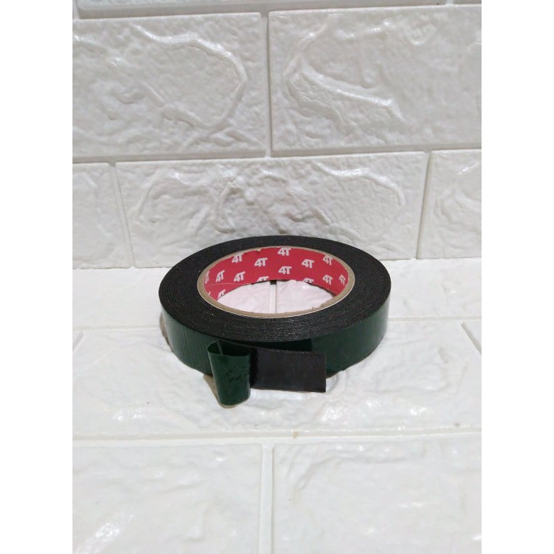 Jual Double Tape Busa Hijau 22mm x 5M 4T / Double Tape Foam | Shopee ...