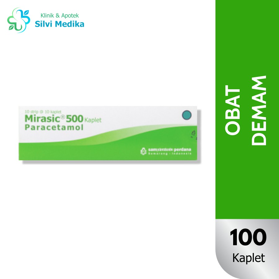 Jual Mirasic Tablet (Obat Demam) PERBOX | Shopee Indonesia