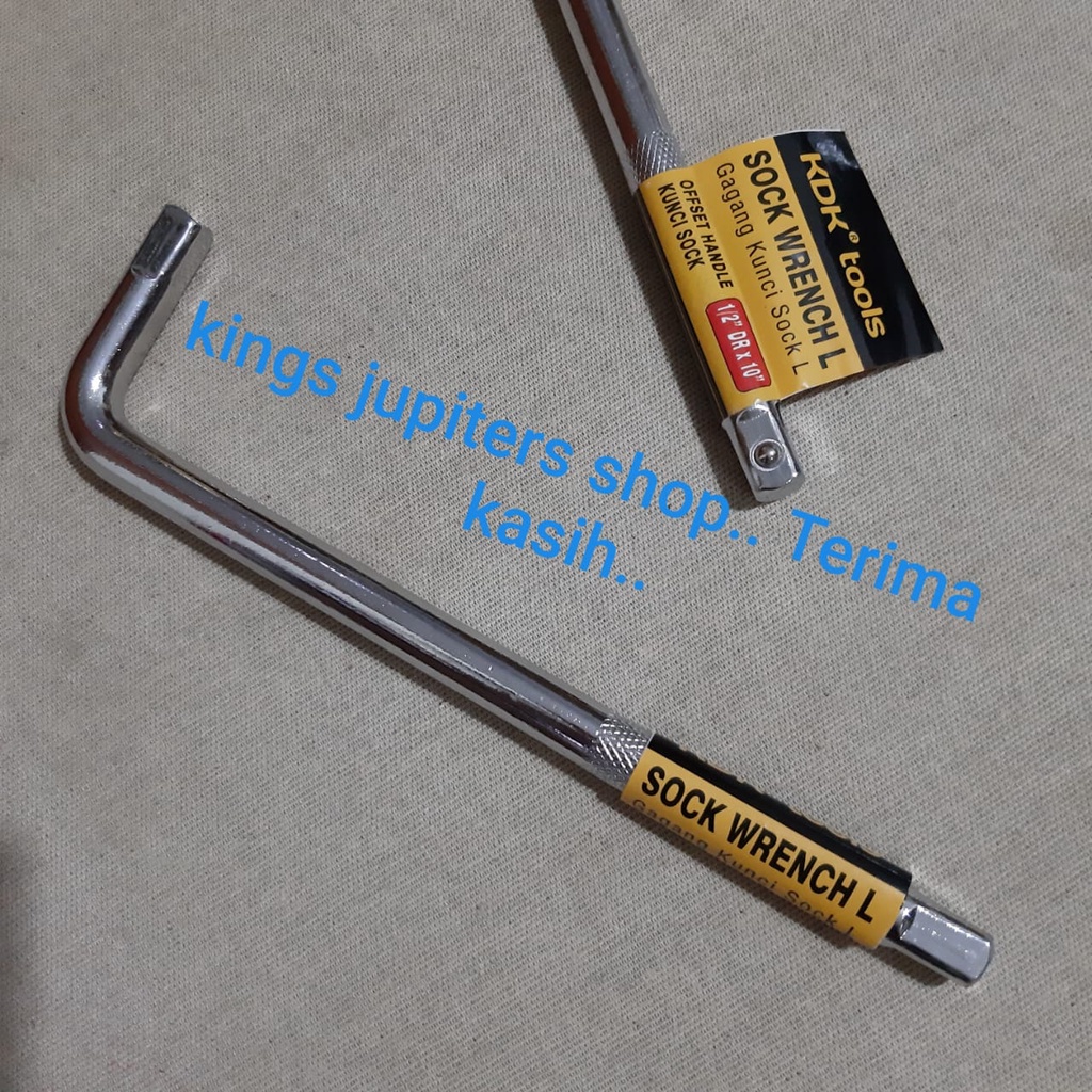 Jual KAPUSI RATCHET 1/2DR 10IN RACET RACHET GAGANG karet ATAU besi ...