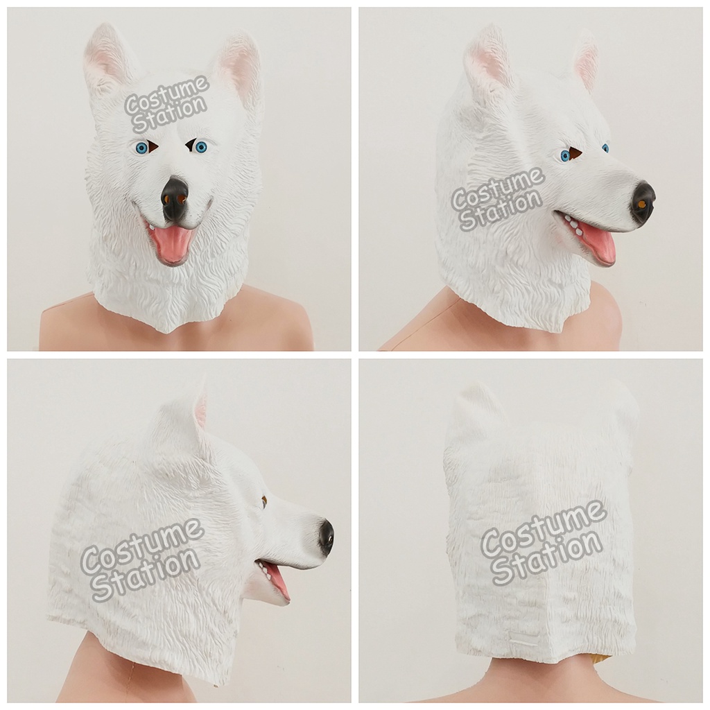 Jual Topeng Anjing / Dog Mask Latex Hewan Binatang Animal Pesta ...