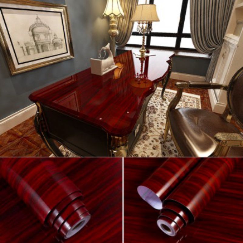 Jual wallpaper dinding motif kayu merah | Shopee Indonesia