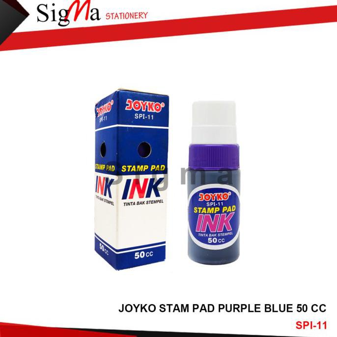 Jual Tinta stamp pad ink joyko SPI-13 SATUAN - Ungu | Shopee Indonesia