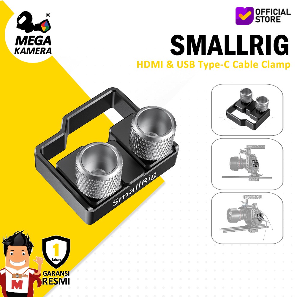 Jual Smallrig Hdmi And Usb Type C Cable Clamp For Select Bmpcc 6k 4k