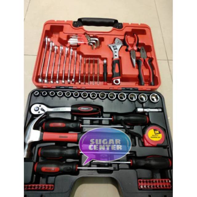 Jual Krisbow Set Peralatan Mekanik 78 Buah/Mechanic Tool Kit 78 Pcs/Set ...