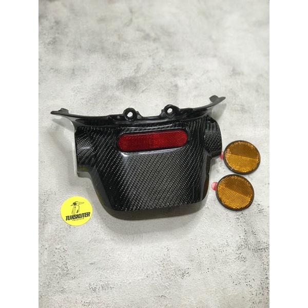 Jual Spakbor Belakang Vespa Sprint Primavera Model Euro Carbon Kevlar Part Fiber | Shopee Indonesia