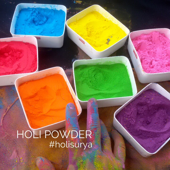 Jual Paket Holi Powder / Tepung Warna 7 Warna | Shopee Indonesia