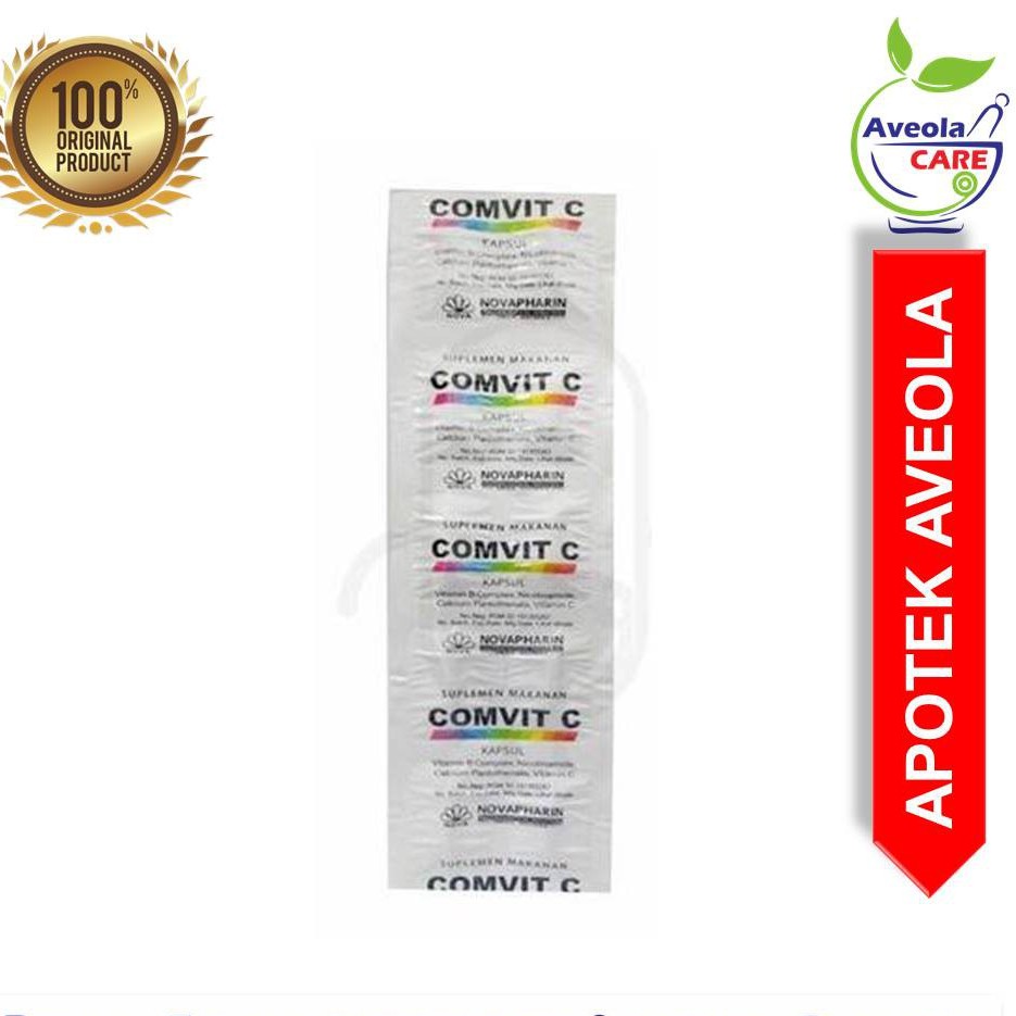 Jual Comvit C Strip isi 10 Kapsul | Shopee Indonesia