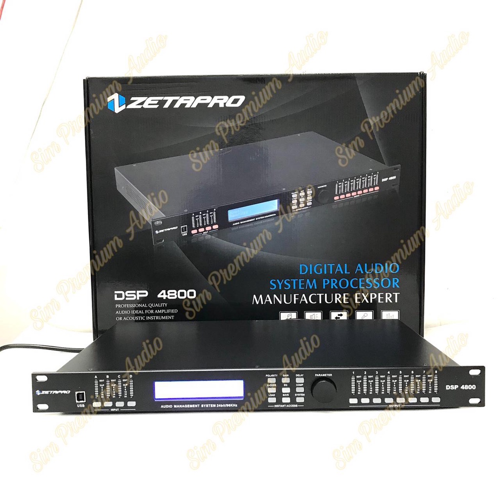 Jual Speaker Management zetapro dsp4800 dsp 4800 Original | Shopee Indonesia