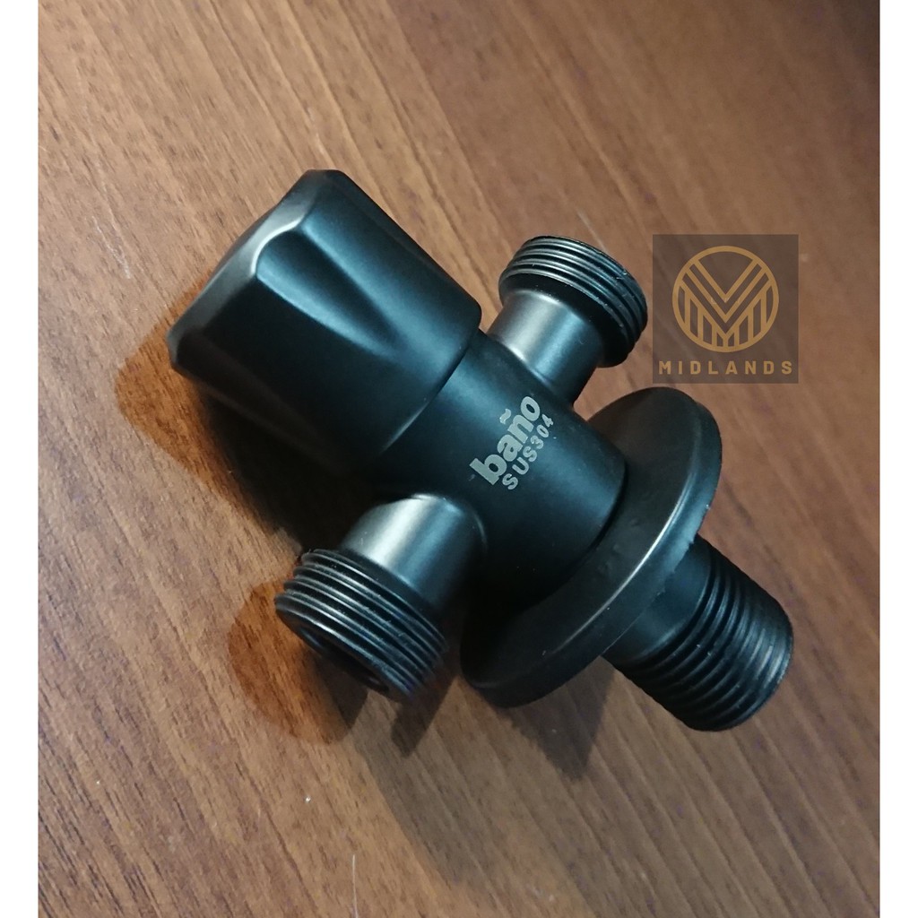 Jual Stop Kran Cabang Stainless SUS 304/stop kran T/keran dobel/double ...