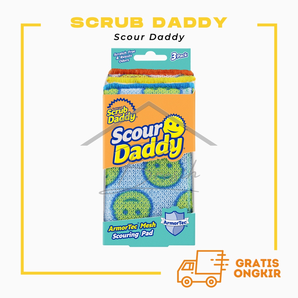 Jual Scrub Daddy - Scour Daddy (Set 3 Pcs) | Shopee Indonesia
