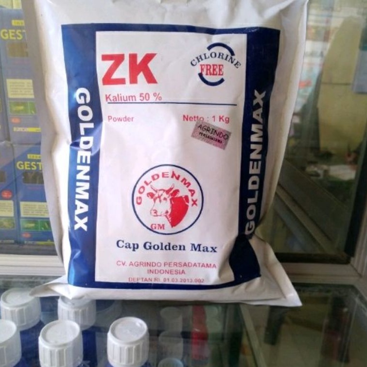 Jual GOLDENMAX pupuk ZK kalium 50% 1kg | Shopee Indonesia
