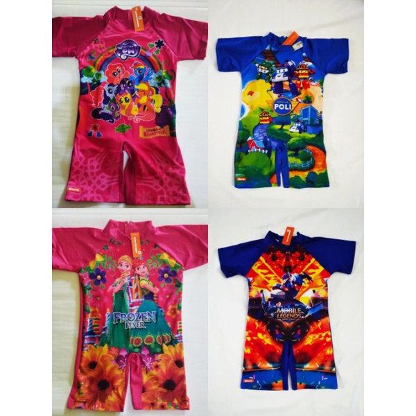 Jual Baju renang anak TK SD swimming wear swimsuit ukuran 5 6 7 8 th xxl 3l 4l | Shopee Indonesia