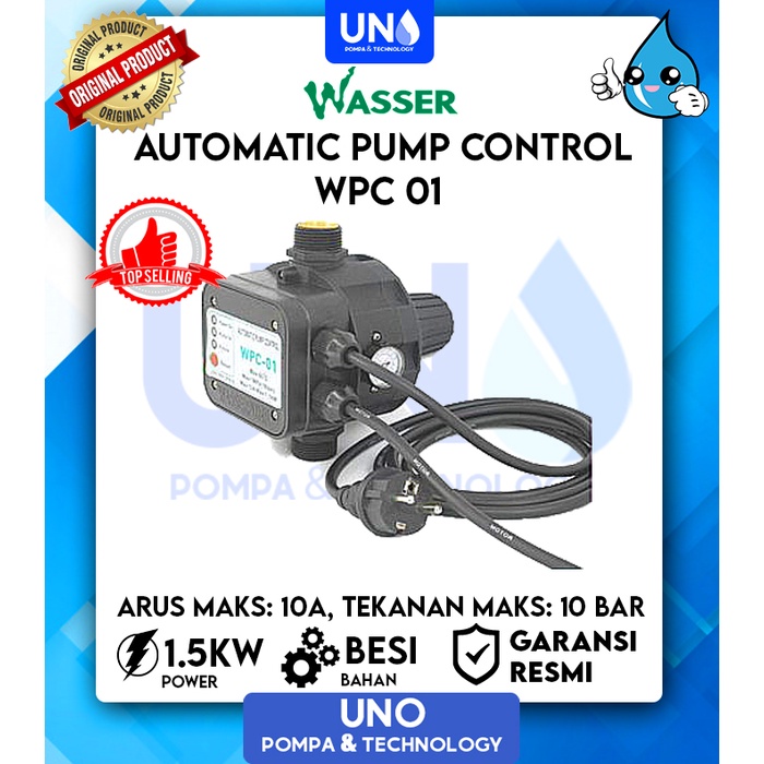 Jual Automatic Pressure Control Wasser WPC 01 | Shopee Indonesia