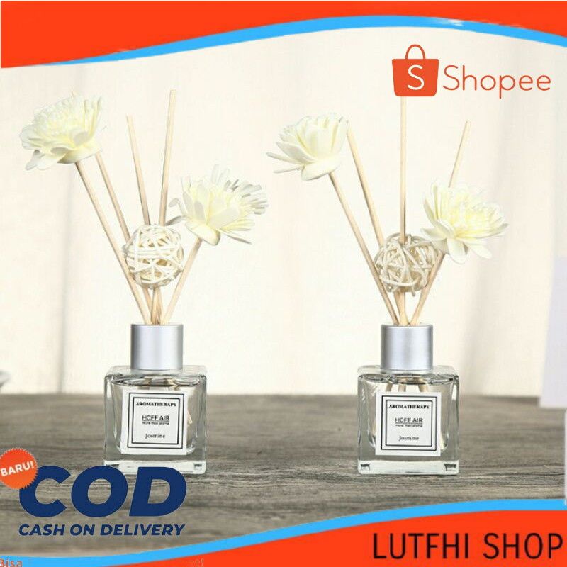 Jual Pengharum Ruangan Aromaterapi Diffuser oil Reed Sticks Rattan Ball ...
