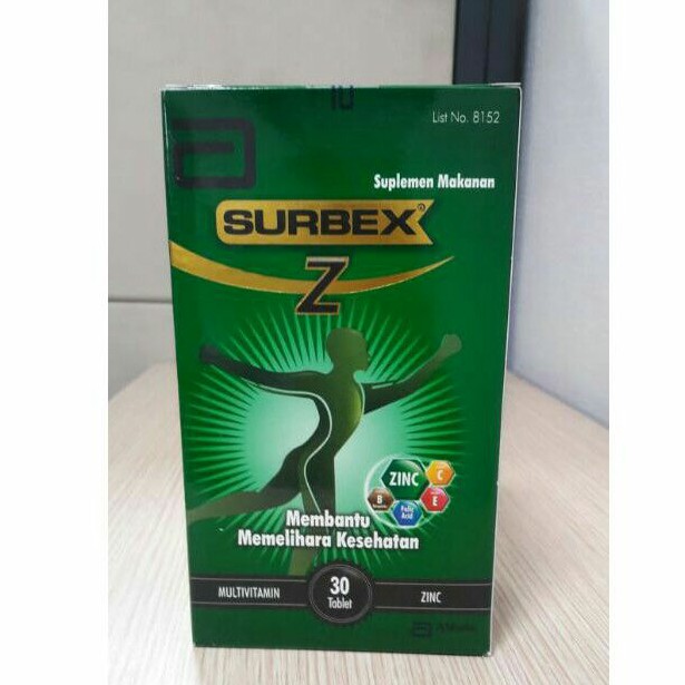 Jual Surbex Z Multivitamin 30 tablet | Shopee Indonesia