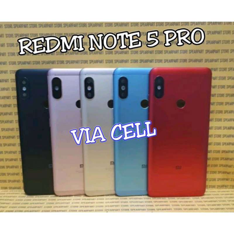 Jual Backdoor Backcover Back Casing Xiaomi Redmi Note 5 Pro Original ...