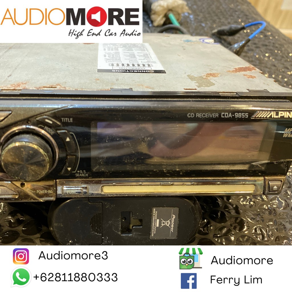 Jual Head Unit Alpine CDA 9855 | Shopee Indonesia