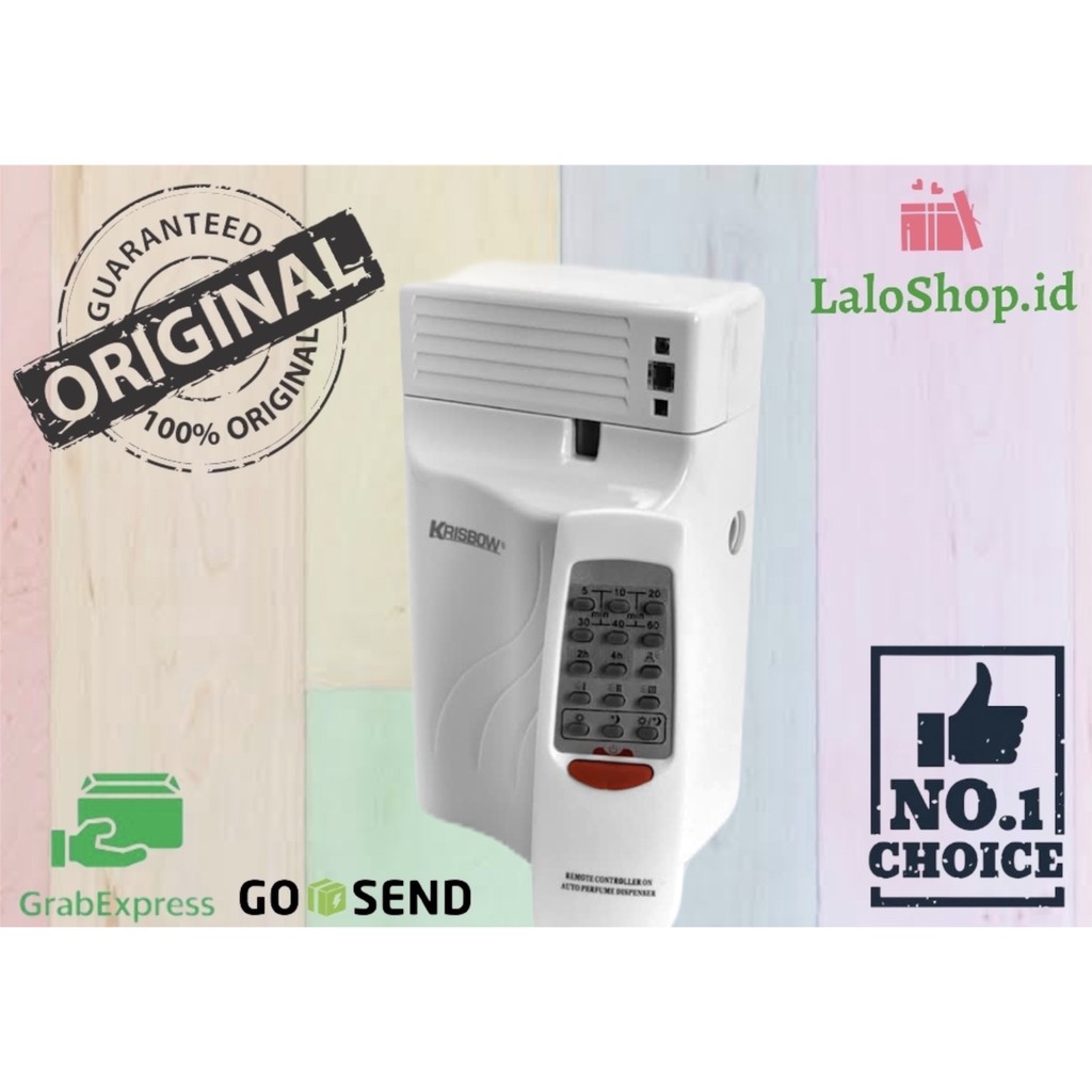 Jual ALAT PENGHARUM RUANGAN DENGAN REMOTE CONTROL KRISBOW | Shopee ...