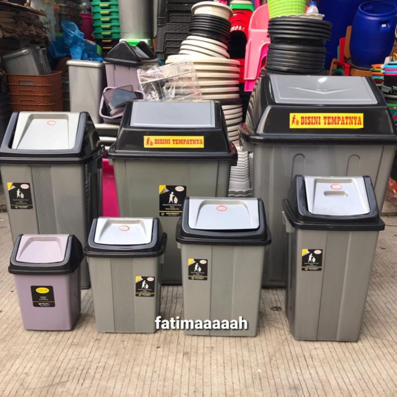 Jual TEMPAT SAMPAH MPW SILVER ABU 5L 10L 15L 20L 42L 55L 65L 70L 100L TEMPAT SAMPAH PLASTIK TONG ...