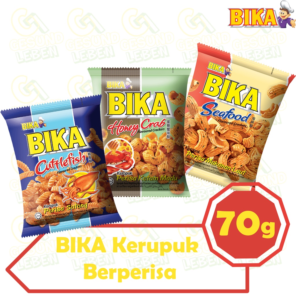 Jual Snack bika malaysia / BIKA Kerupuk Berperisa Makanan / Seafood ...