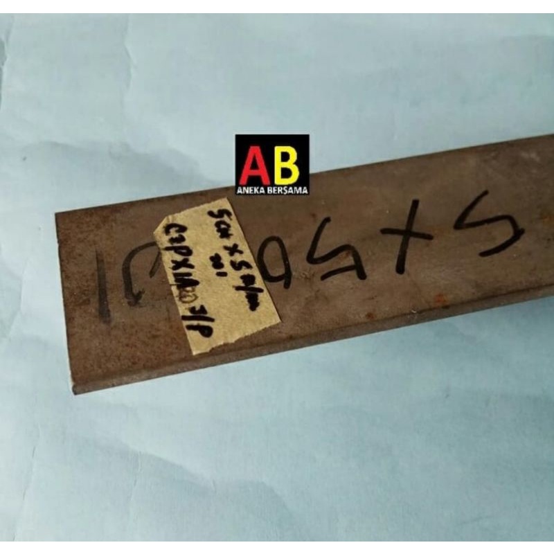Jual Plat Strip Stainless Steel Dof Lebar 5cm Tebal 5mm 201 Panjang ...