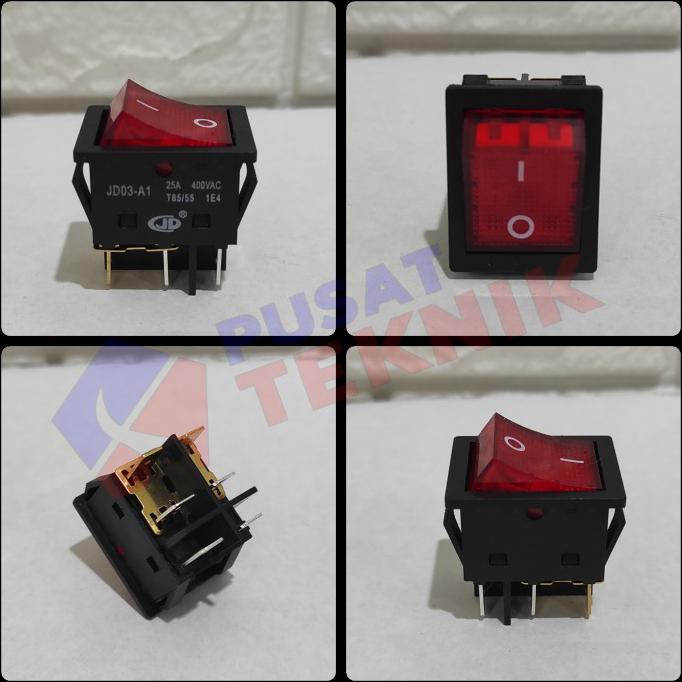 Jual Nikmati Saklar Mesin Las 25A 6 Pin - Switch On Off - Swit Mesin ...
