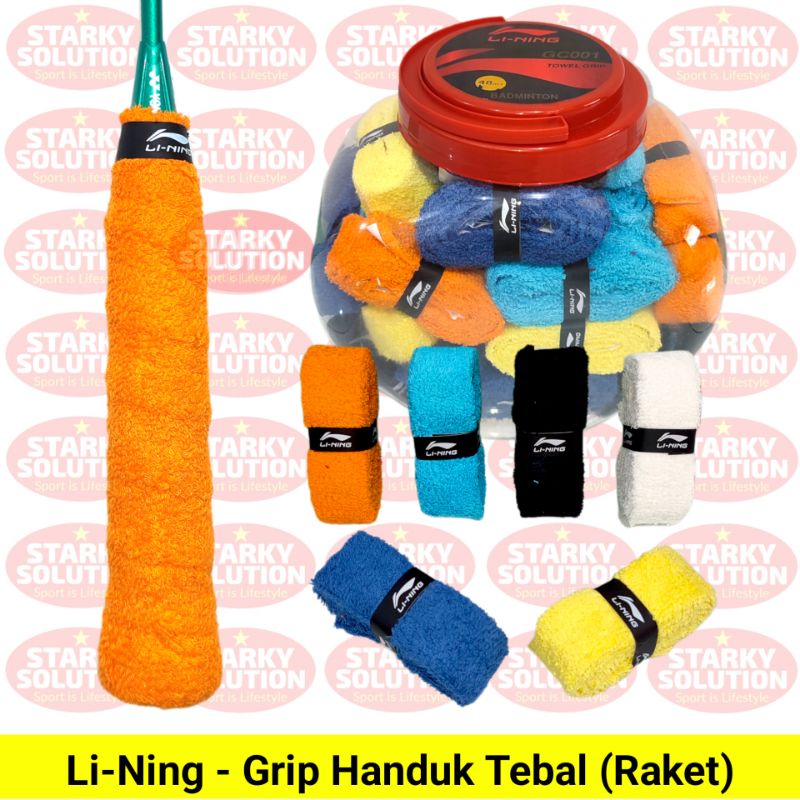 Jual Grip Handuk Raket LINING Bulutangkis Tenis Badminton Original ...