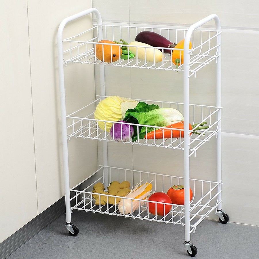 Jual RAK DAPUR TROLLEY 3 SUSUN TEMPAT BUAH/SAYUR SERBAGUNA | Shopee ...