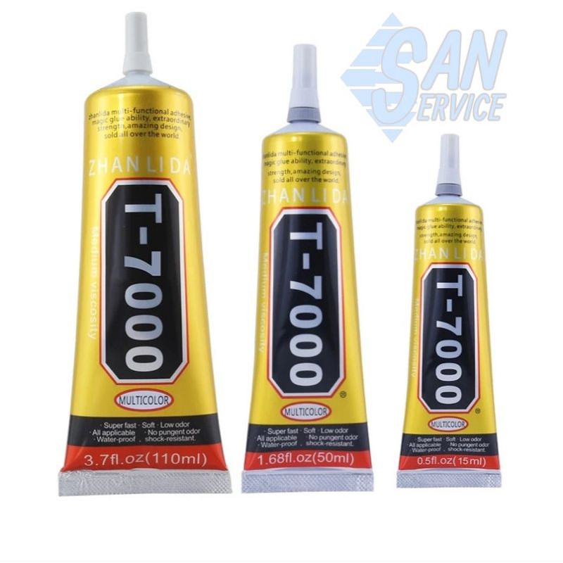 Jual Lem lcd touchscreen T7000-B7000 Hitam/bening 15,50,110ml | Shopee ...