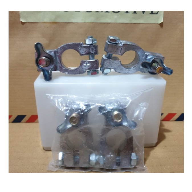 Jual KLEM ACCU TIMAH LUBANG BESAR BODY TEBAL | Shopee Indonesia