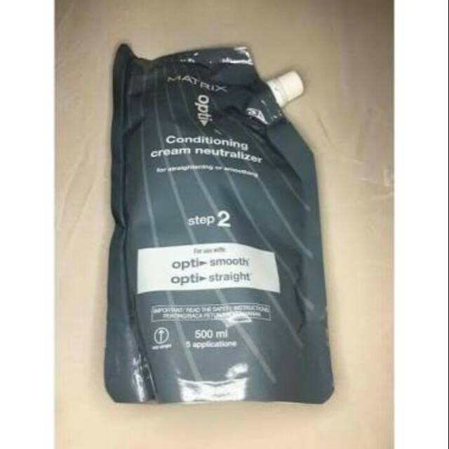 Jual Matrix opti Straight step 2 neutralizer 500 gr.(Obat Smoothing ...
