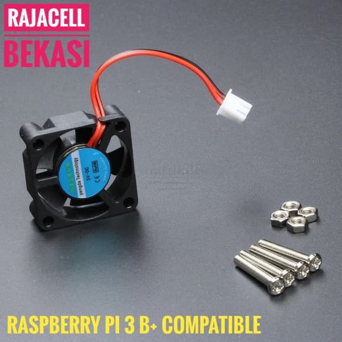 Jual Raspberry Pi Fan Kipas pendingin untuk Raspberry Case 5V dan heatsink | Shopee Indonesia