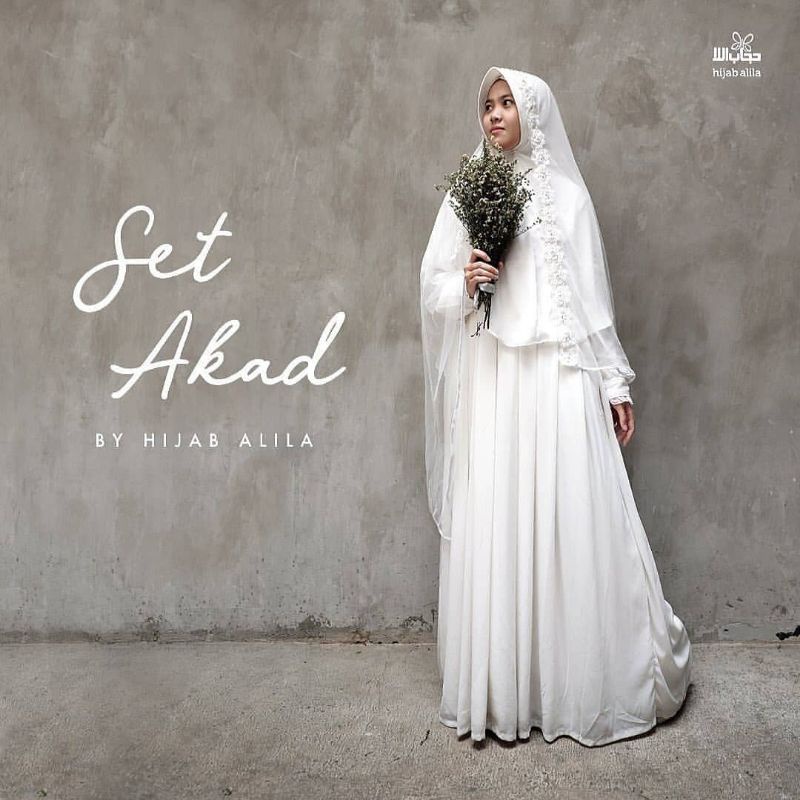 Jual Prelovee Gamis putih hijab alila ukuran S broken white | tileu ...