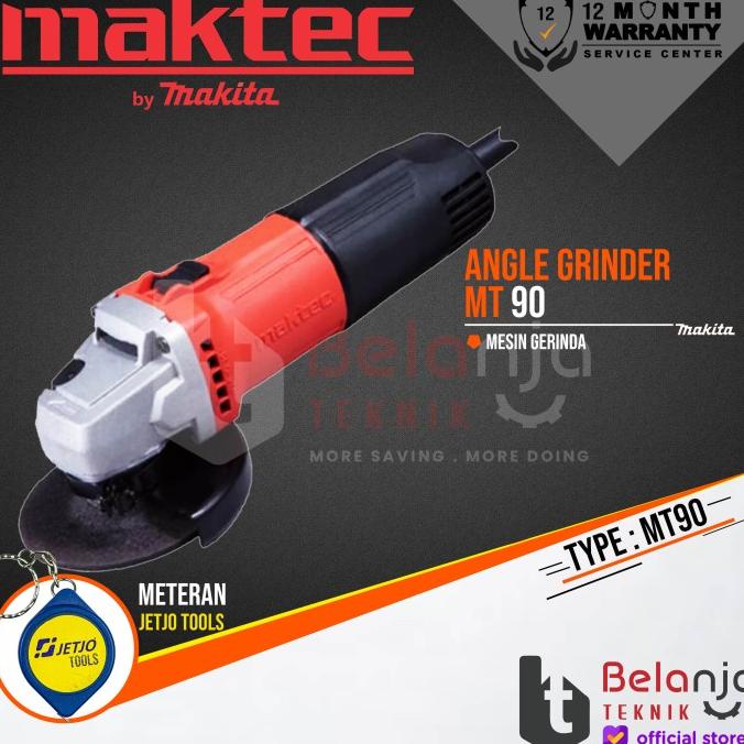 Jual Mesin Gurinda Tangan Maktec MT 90 4 Inch 540 Watt Gurinda Maktec ...