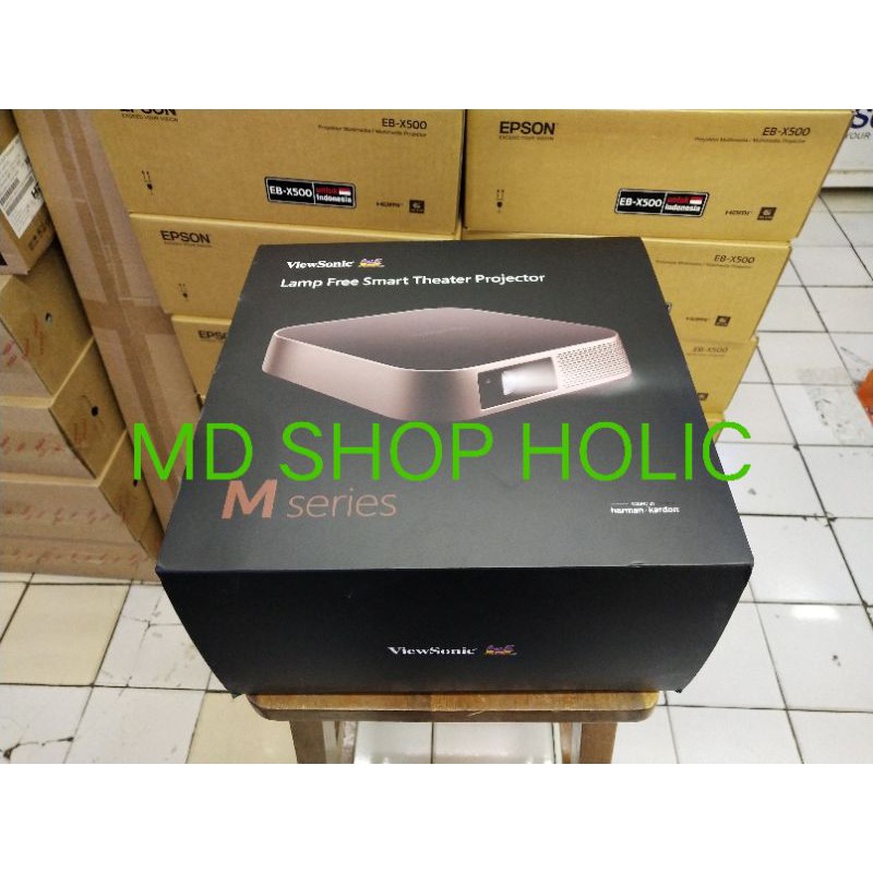 Jual Projector Portable Viewsonic M2 |WiFi|Bluetooth|Harman Kardon|Full HD | Shopee Indonesia