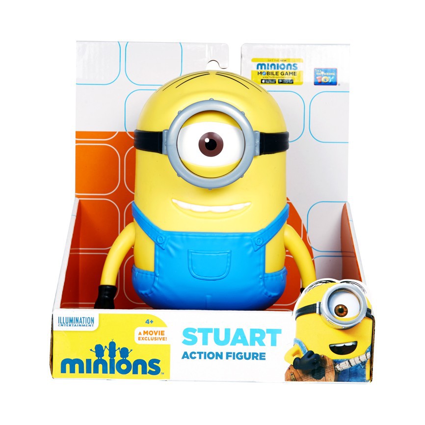 Jual Character Land-Despicable Me Specialty Figure Stuart 7.5 Inch ...