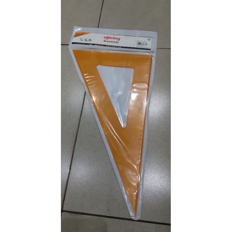 Jual pengaris segitiga siku Rotring 33cm | Shopee Indonesia