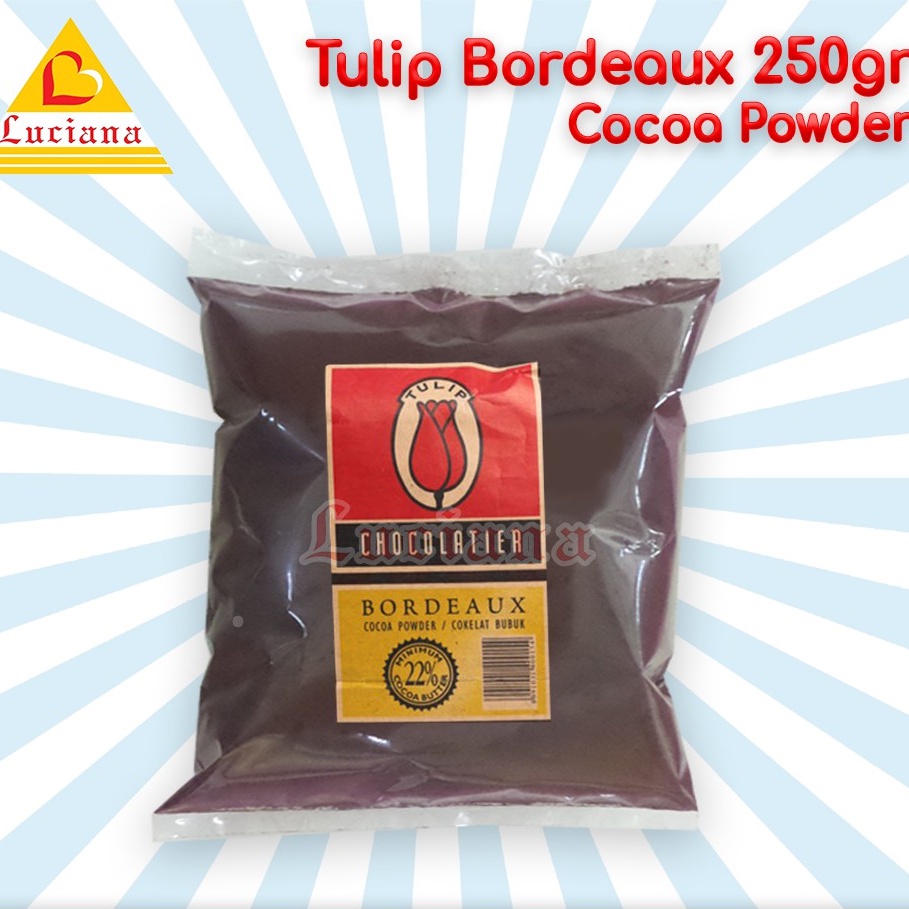 Jual Tulip Bordeaux Cocoa Powder 250gram | Shopee Indonesia