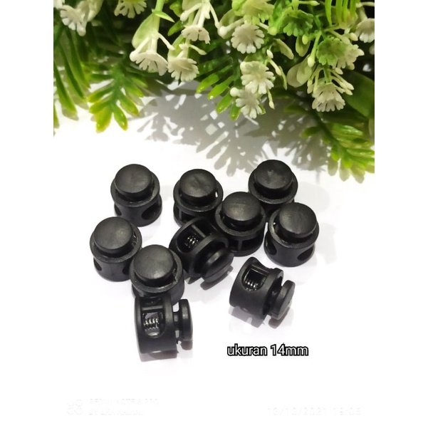 Jual stopper hitam/putih ukuran 14mm | Shopee Indonesia