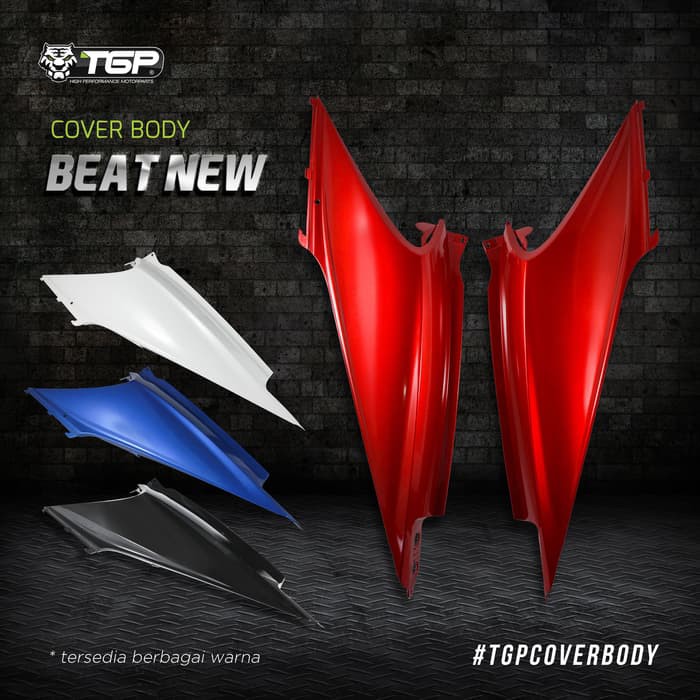 Jual Cover Body BEAT NEW in RED | Shopee Indonesia